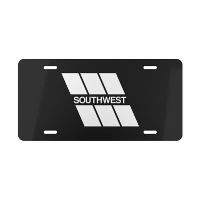 Southwest Airlines Retro Logo Plate Car Tag USA | eBay