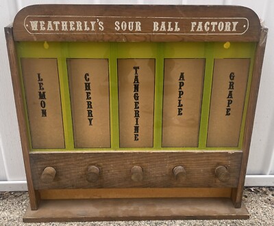 Display Cases - Antique Candy Display