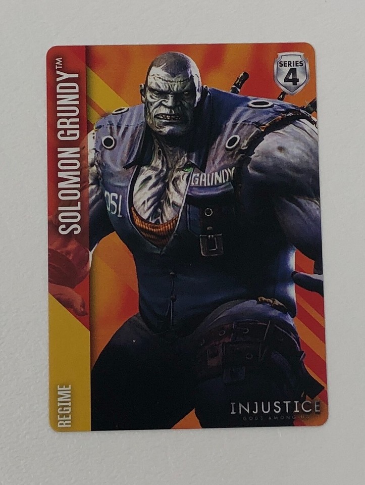 DC Injustice Cards: Non-Foil Series 4 (matte/rounded) Gods Among Us ...