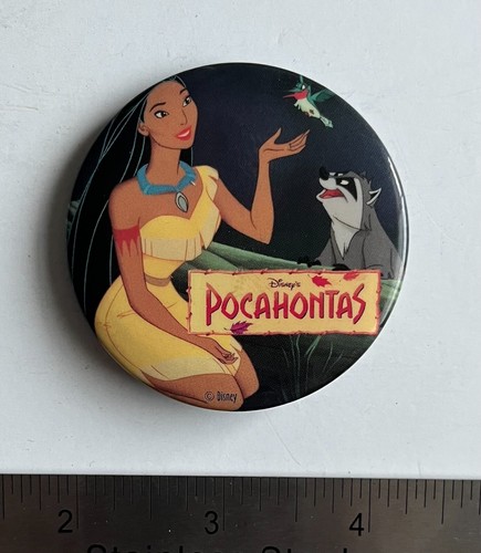 Walt Disney - Pocahontas - Movie Authentic Disney Button | eBay