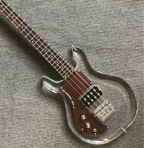 4 Strings Left-Handed Dan Armstrong Electric Bass Guitar Fixed Bridge ...