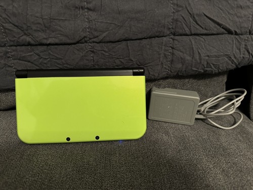 Nintendo New 3DS XL - Lime Green Special Edition Console W/ Charger ...