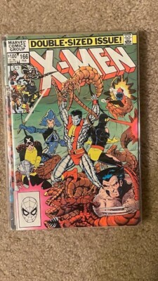 Marvel Comics X-Men #166 Double-Sized Issue! 1st Appearance of Lockheed ...