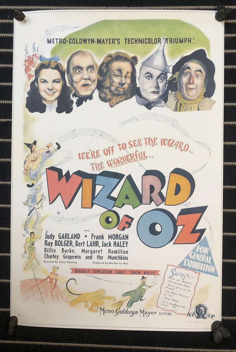 Wizard Of Oz Poster 1939
