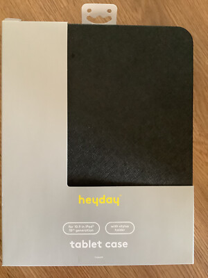 Black tablet case for 10.9 iPad 10th generation with stylus holder ...