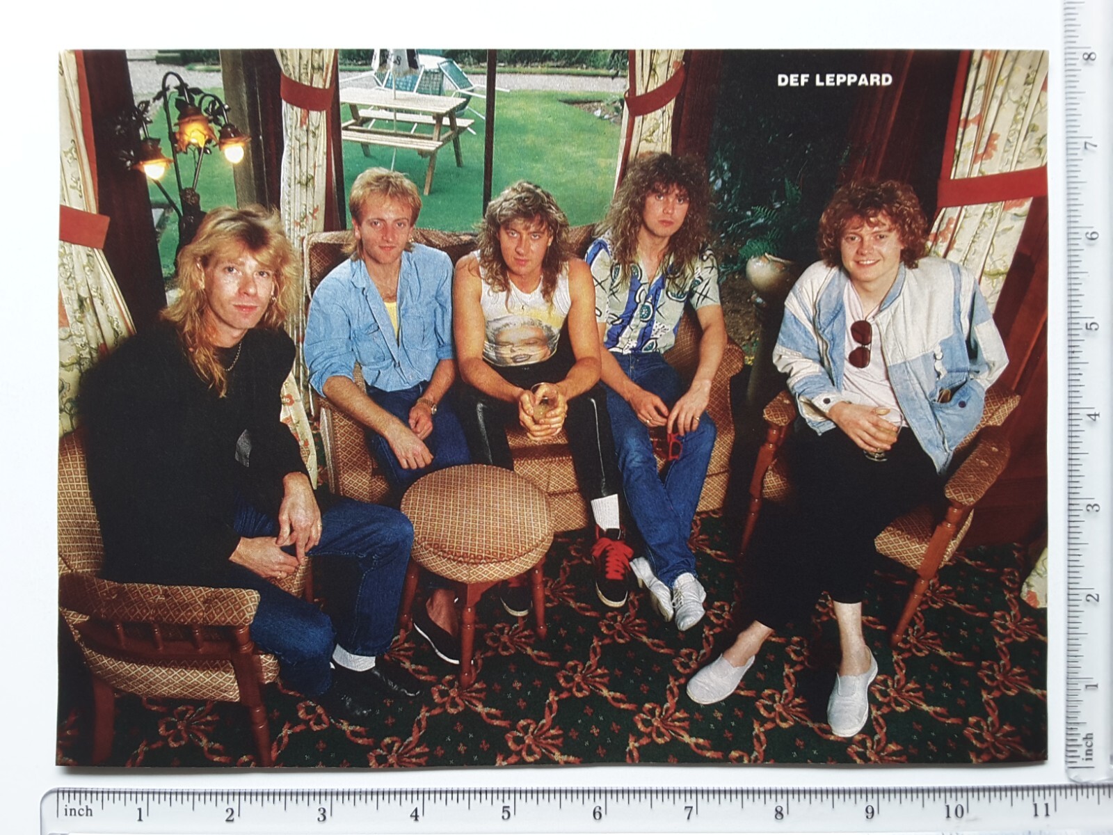 RONNIE JAMES DIO QUIET RIOT / DEF LEPPARD 1980'S MAGAZINE PINUP POSTER ...