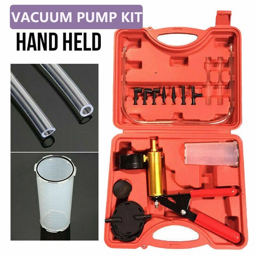 Hand-Held Brake Bleeder Tester Set Bleed Kit Car Motorbike Bleeding ...