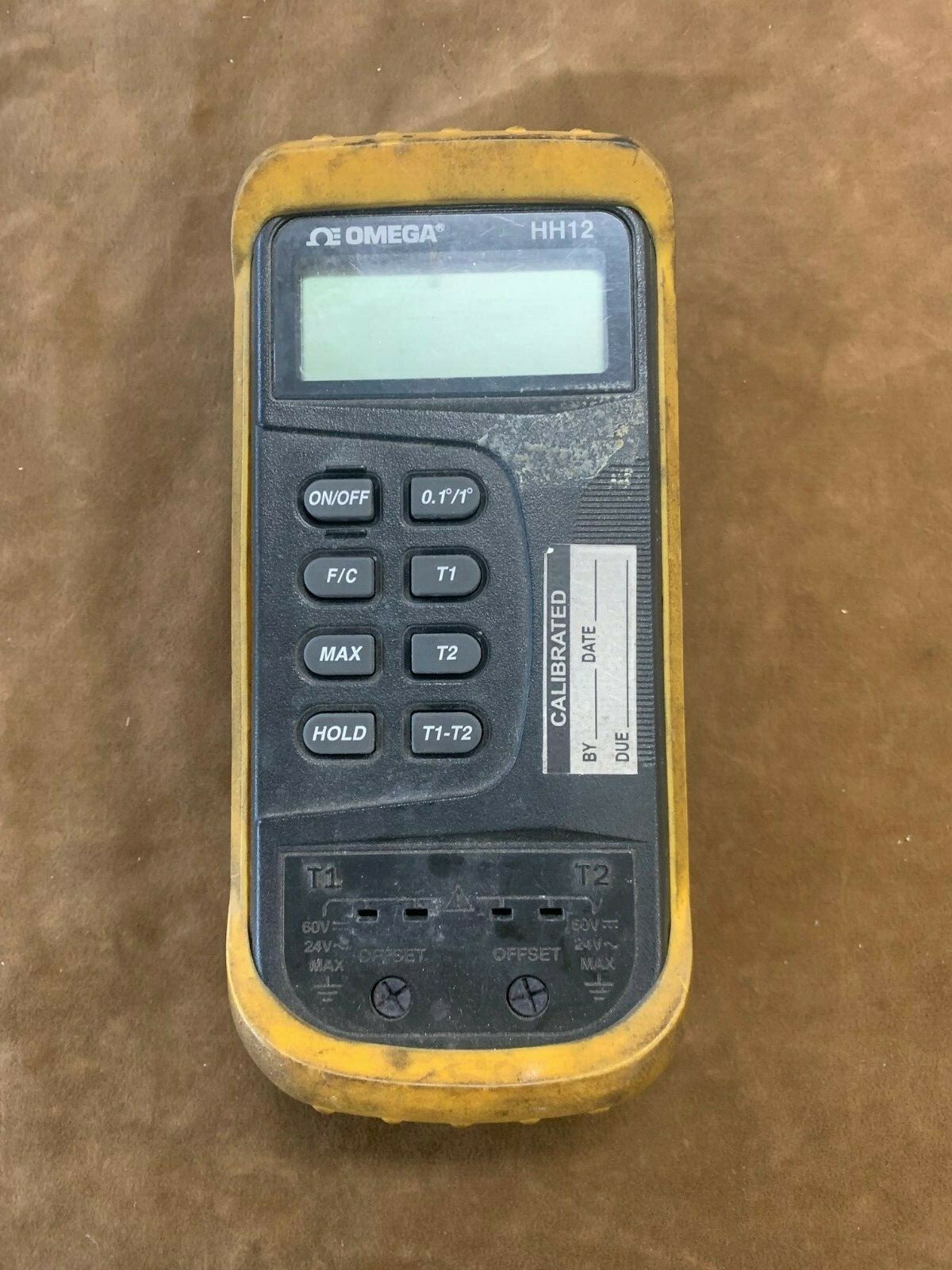 OMEGA HH12 Thermocouple Meter Thermometer | eBay