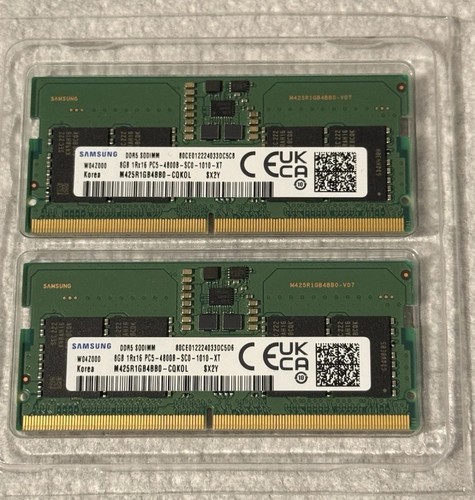 Flipkart samsung 16 Gb ddr5‑4800 so‑dimm (m425r2ga3bb0‑cqk) en vente | eBay
