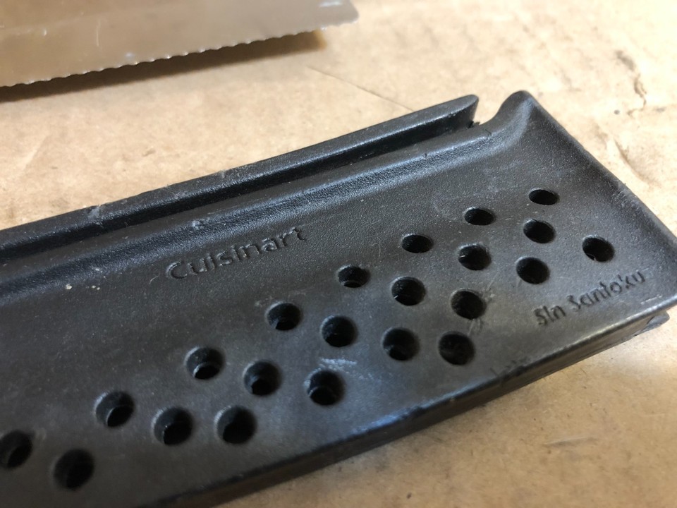 Cutco 6” Santoku Knife, White Pearl Handle Forever Guarantee MINT ...