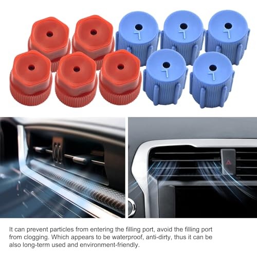 Pack-10 Car Air Conditioning Service System Port Sealing Cover, High ...