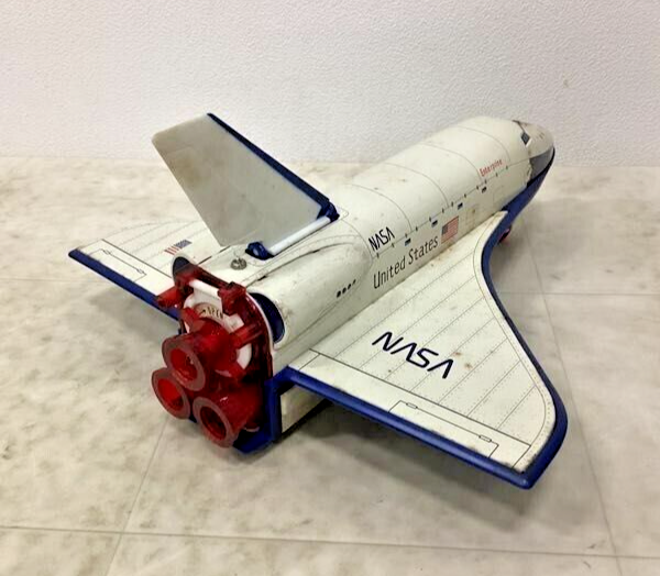 Masudaya Space Ship NASA Space Bus Airplane Vintage Rare Tin Toy with ...