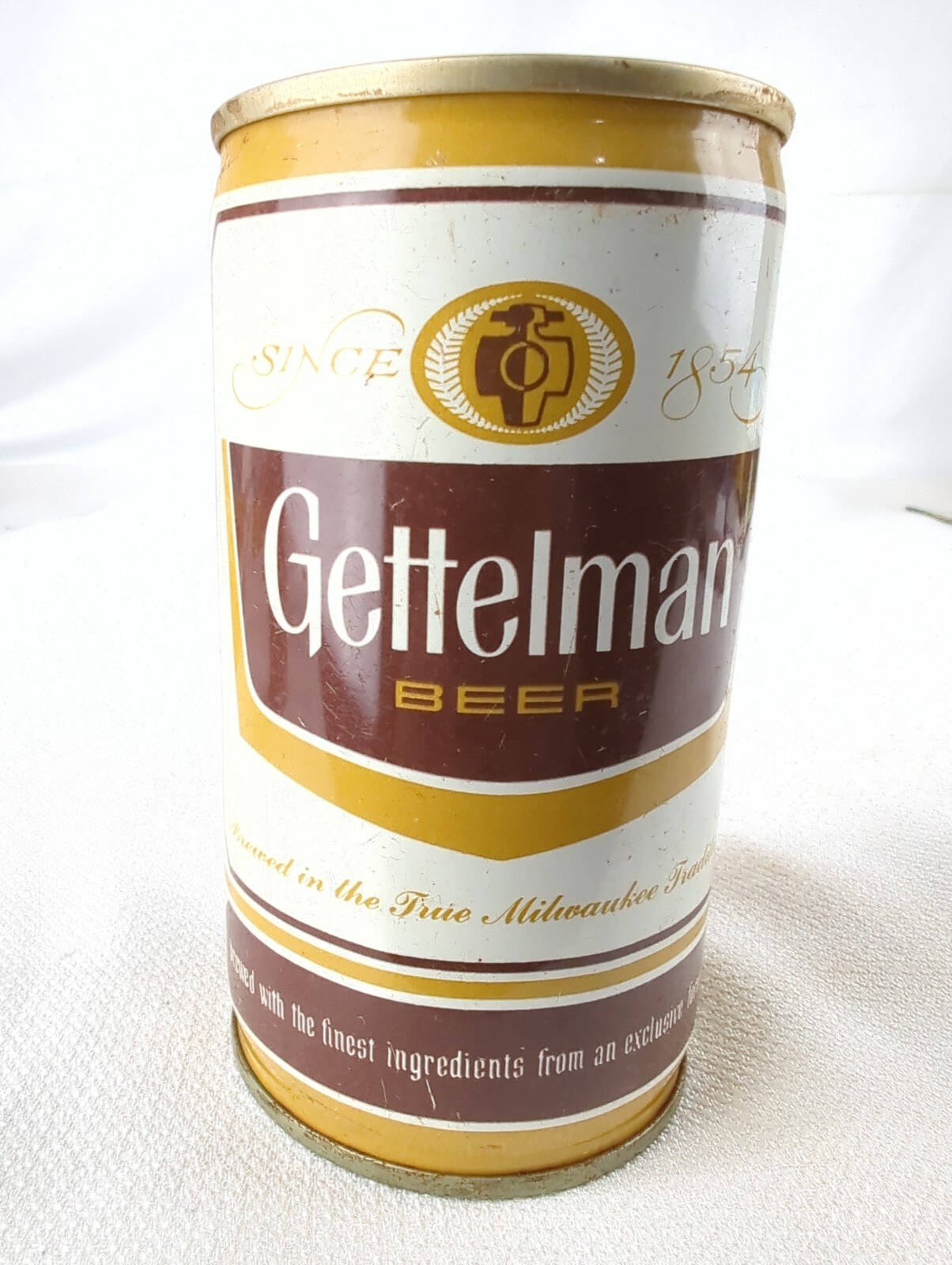 Gettelman Beer Miller Brewing Co. Milwaukee WIS Pull Tab Can EMPTY | eBay