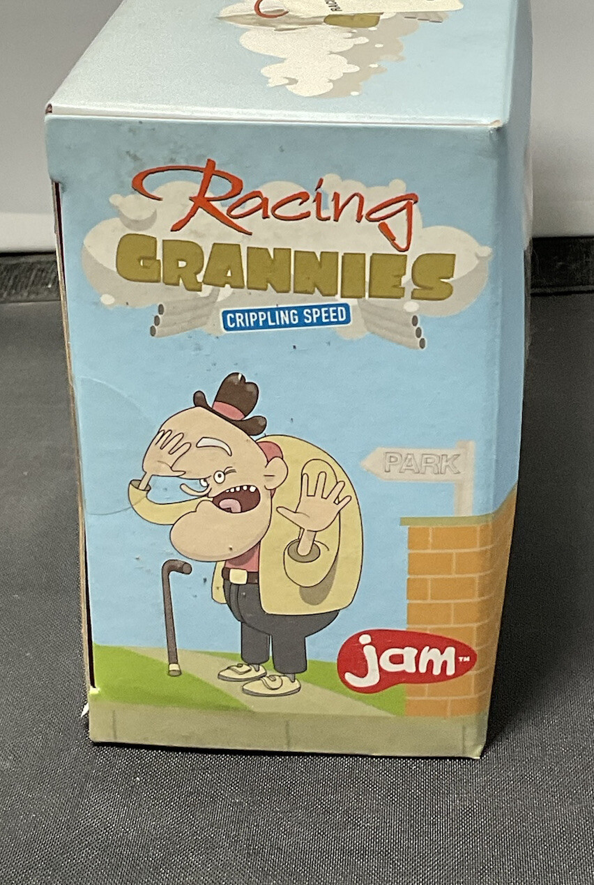 NIB 2005 Jam Racing Grannies Crippling Speed Wind Up Walkers Toy Old ...