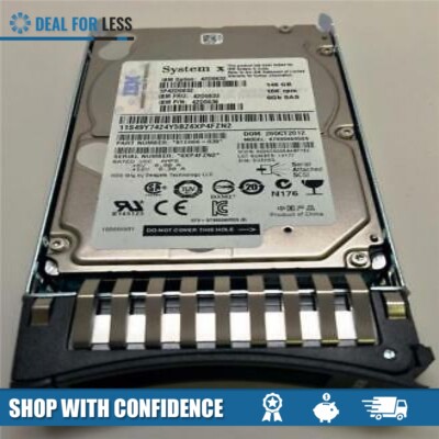 42D0632/42D0633/42D0636 IBM 146GB 10K 2.5" SAS DUAL PORT HARD DRIVE | eBay