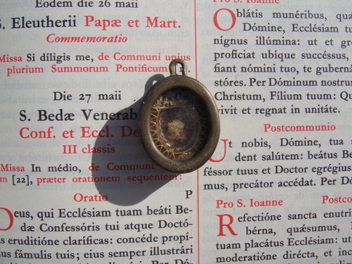 Christian reliquary 1700s 1st class relic St. Sebastian | eBay