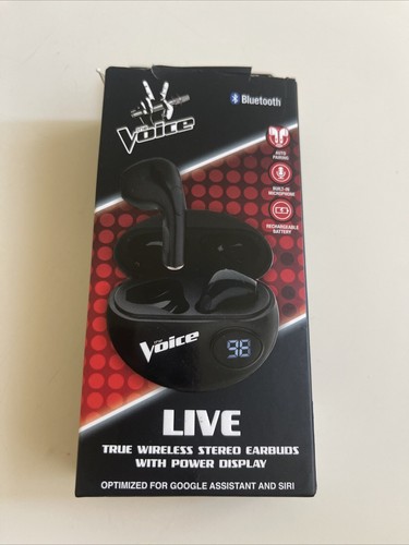 The Voice Expert TWS Earbuds With Power Display New Open Box ...