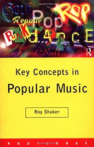 Clé Concepts En Populaires Musique Livre de Poche Roy Shuker | eBay