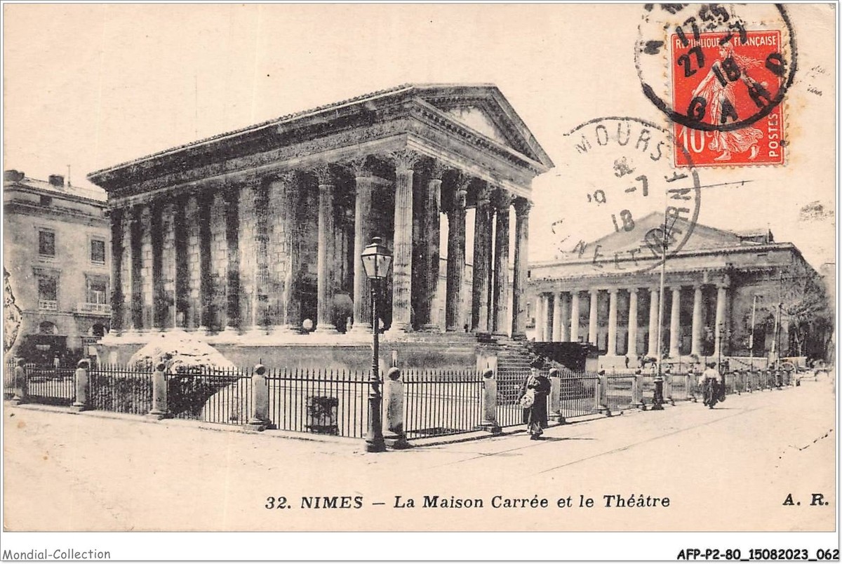 Maison Carree Drawing
