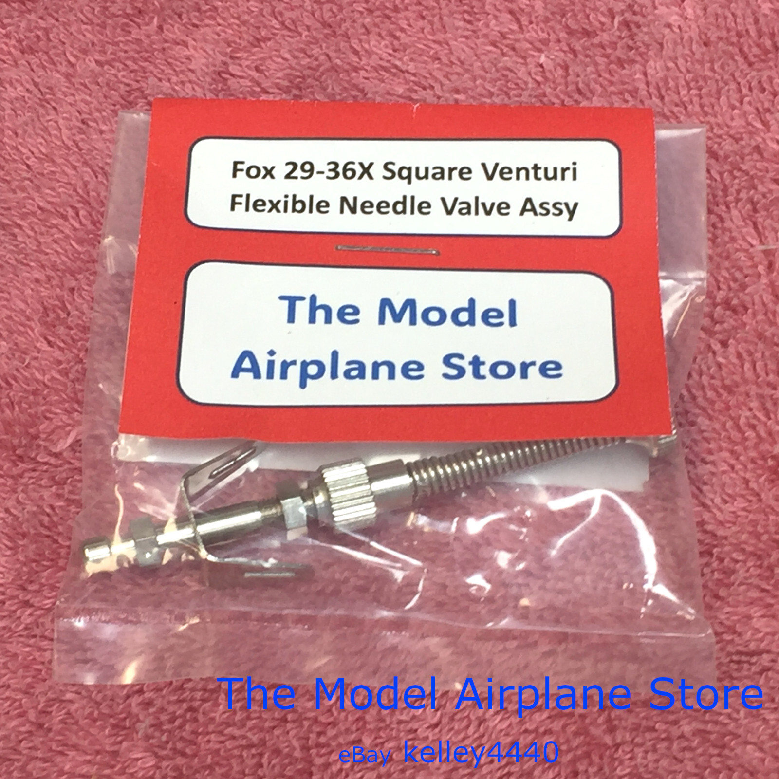 Fox 29 – 36X Flexible Needle Valve Square Venturi Gas Model Airplane ...