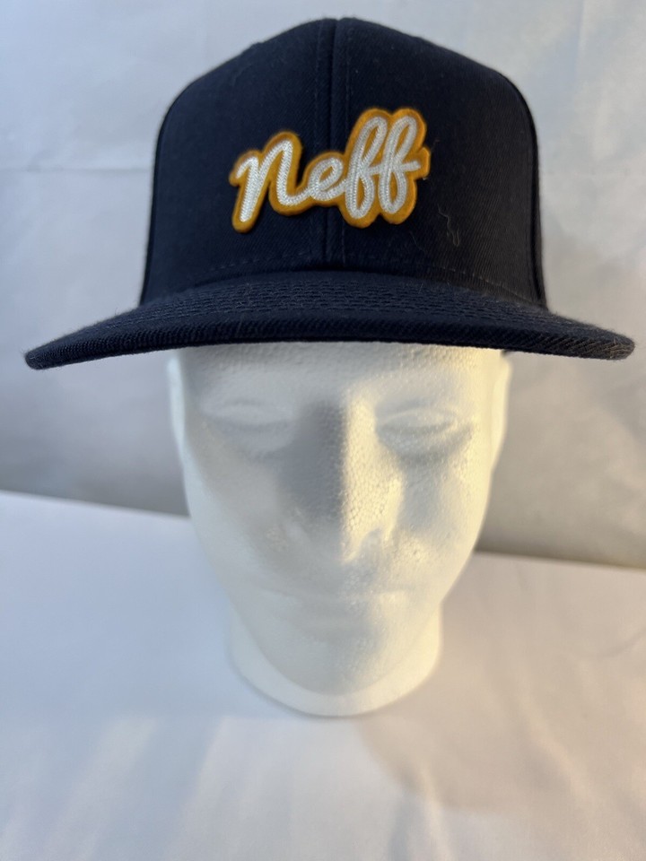 Neff Skate Company Navy Blue Mens Adjustable Snapback Hat | eBay