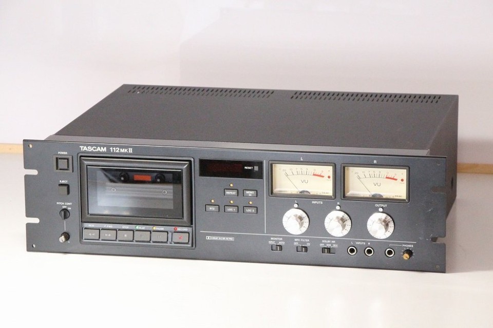 Tascam 112 MKII Studio Cassette Tape Deck | eBay