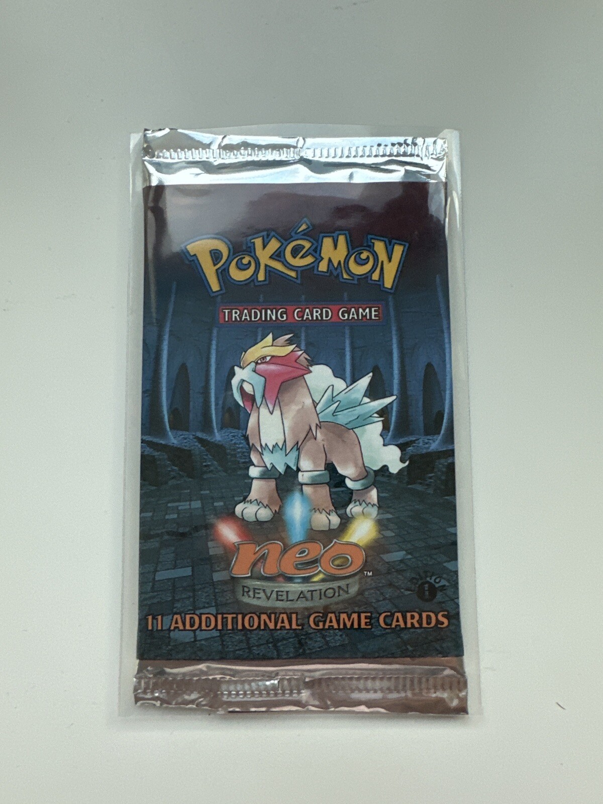 Pokemon TCG | Neo Revelation - Entei Art - 1st Edition - 21.00g Booster ...