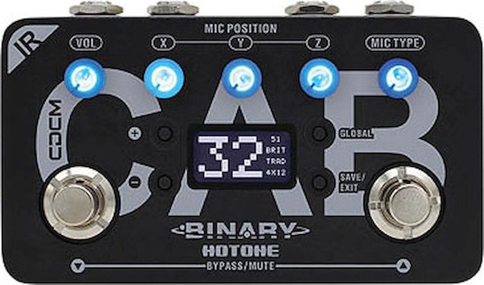 Binary IR Cab - Impulse Response Cabinet Simulator Effects Pedal | eBay
