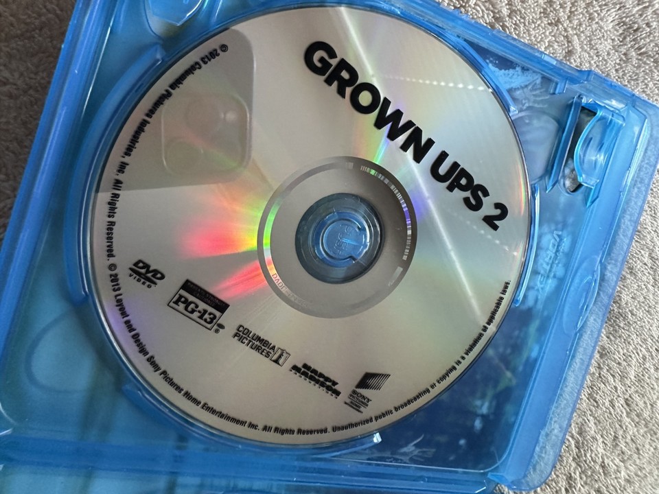 Grown Ups 2 BLU RAY+ DVD Movie Good Condition 43396417489 | eBay