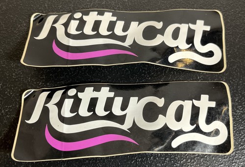 OEM Arctic Cat Kitty Cat Snowmobile Hood Decal Lot (2) 0302-071 NOS | eBay