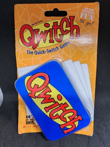 **BRAND NEW SEALED** QWITCH The Quick Switch Game 2005 Card Game In A ...