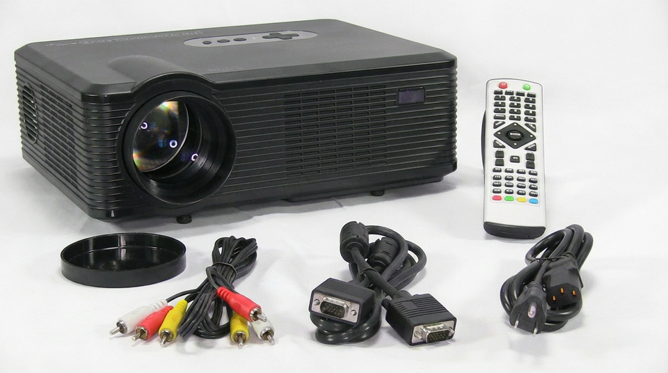 HDMI 1080P Home Theater Projector 3000 Lumens LED LCD for Movies ...