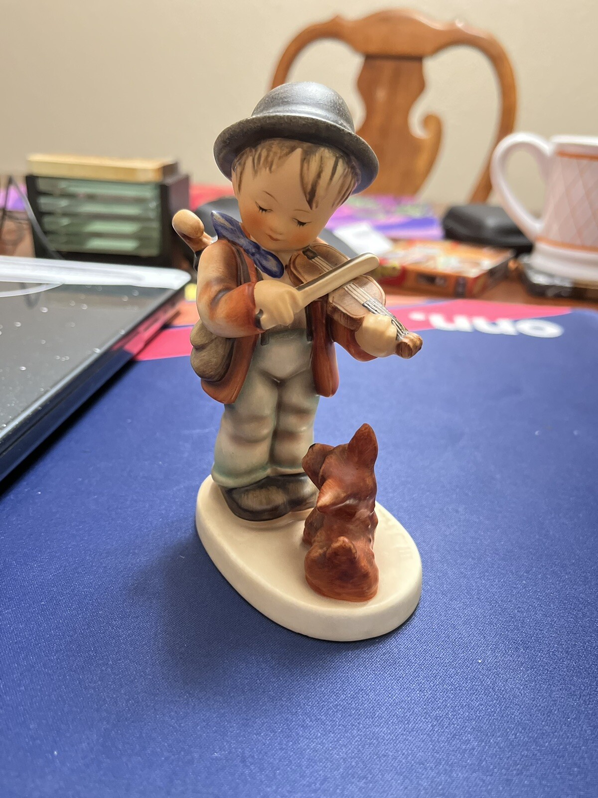 Hummel Little Fiddler With puppy #75 Stamped 1960s Hummel III | eBay