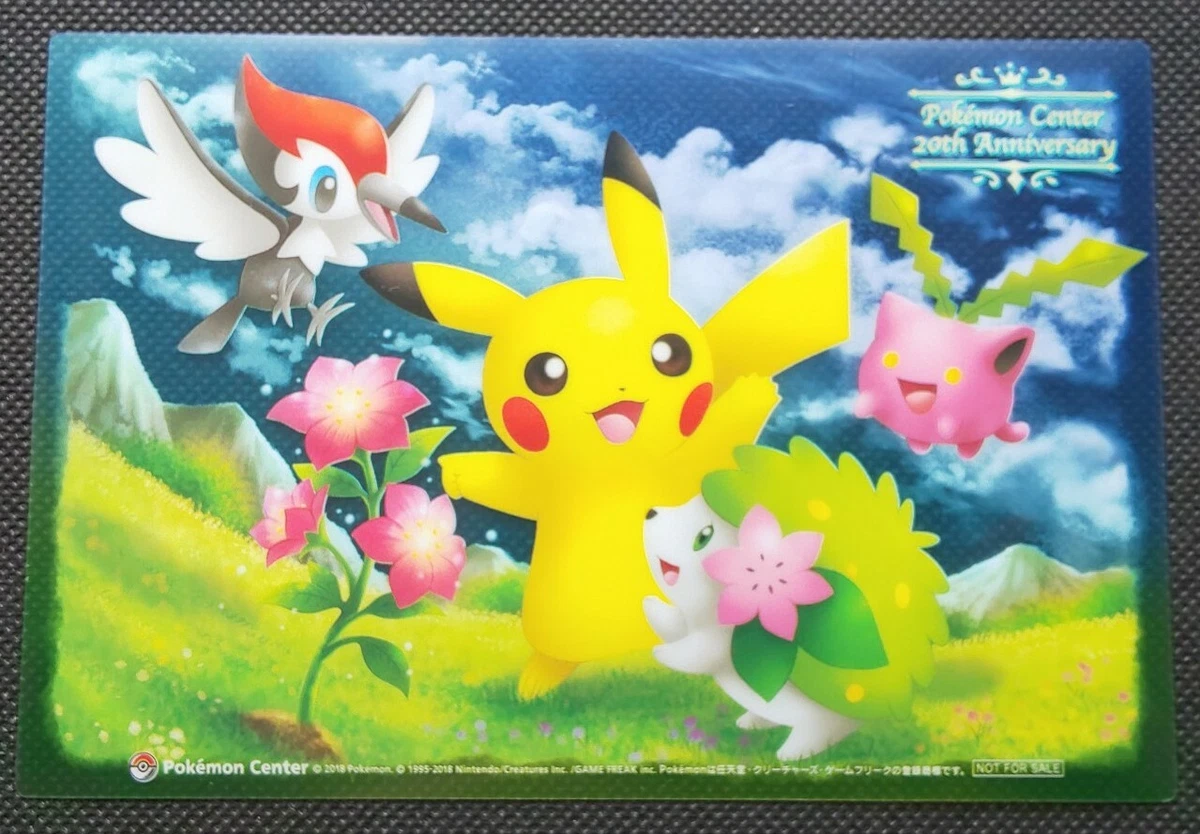 Pikachu And Shaymin
