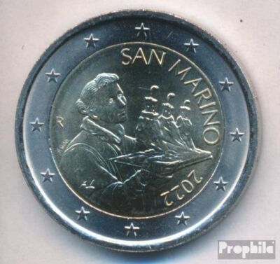 Coins San Marino 2022 SMA 9 mint 2022 coin 2 Euro | eBay Australia