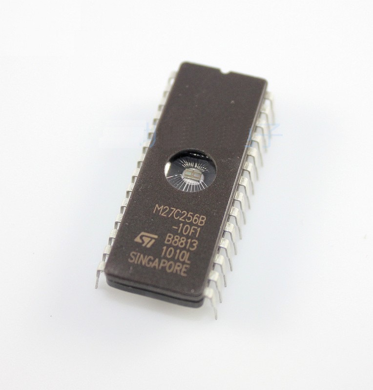 5PCS IC 27C256 M27C256B-10F1 CDIP-28 ST NEW GOOD QUALITY DATE CODE: 11 ...