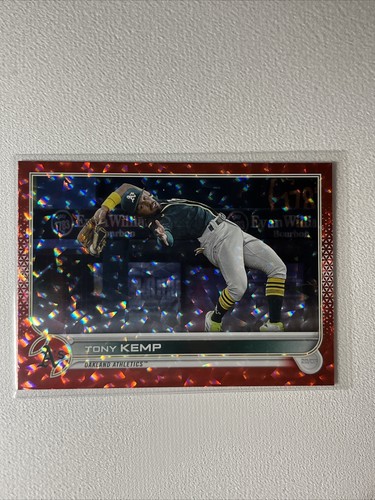2022 Topps Series 1 - Tony Kemp #114 Red Foil Parallel #d 145/199 “The ...