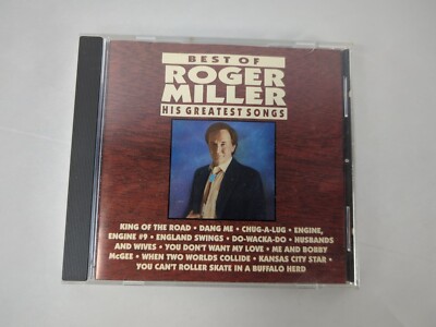 Best of ROGER MILLER His Greatest Songs 1991 CD King of the Road Chug ...