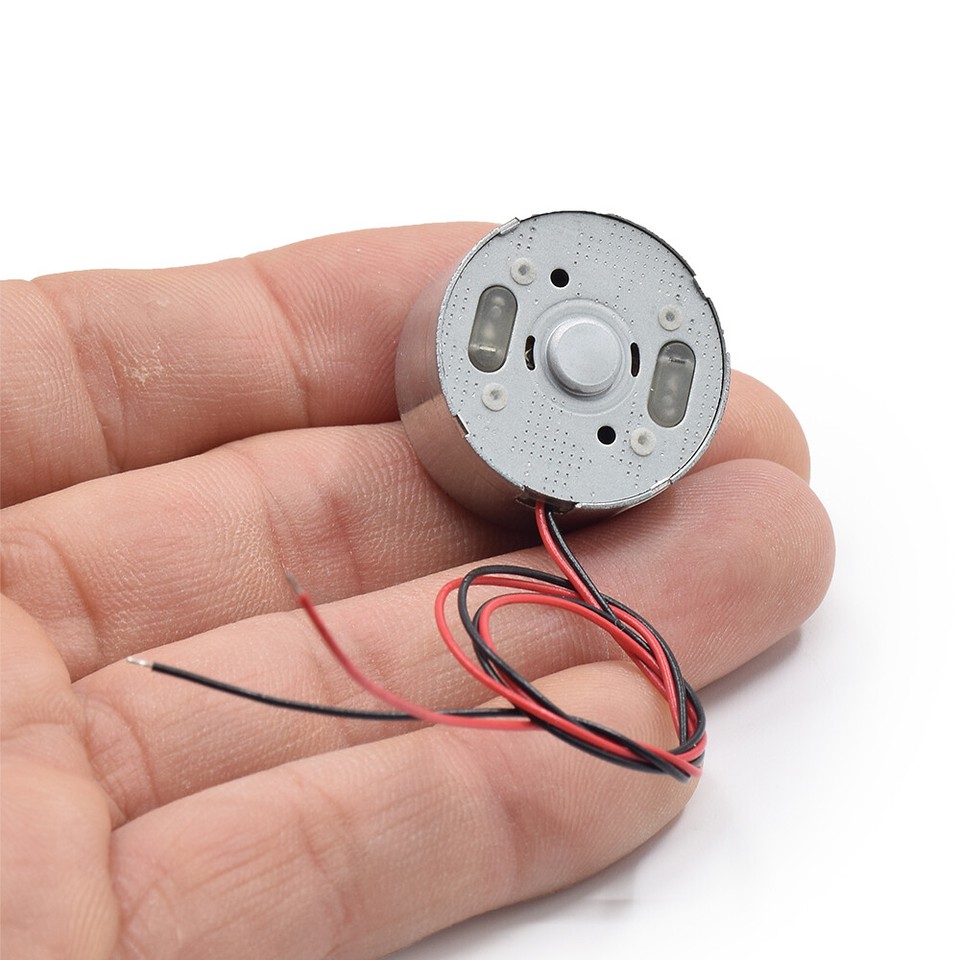 RF-300CA-11440 DC 3V-6V Mini Mute 24mm Electric Motor RC Toy Car CD/DVD ...