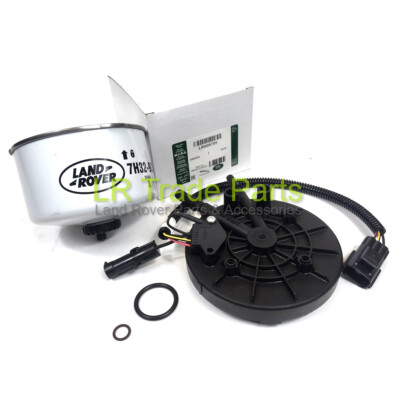LAND ROVER DISCOVERY 3 & 4 TDV6 GENUINE FUEL FILTER & WATER SENSOR ...