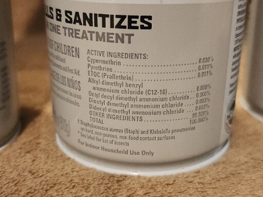 Lot of 4: ORTHO Home Defense Max Kitchen Insect Killer 18oz Home Pest ...