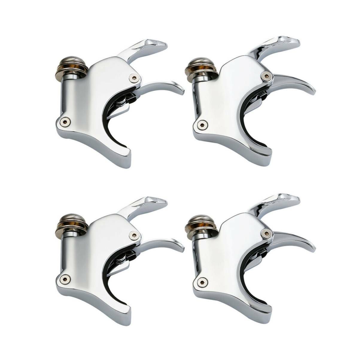 Detachable 39mm/41mm/49mm Windshield Clamps For Harley Dyna Glide ...