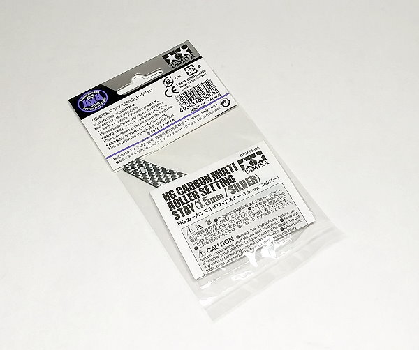 TAMIYA 95305 Mini 4WD Model HG Carbon Multi Roller Setting Stay 1.5mm ...