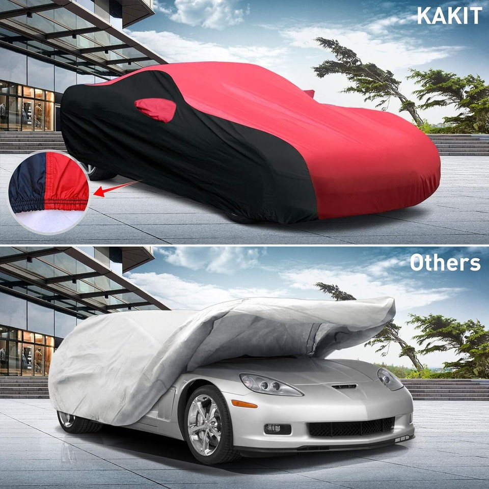 Waterproof Car Cover for 2005-2013 C6 Corvette Custom Fit C6 Car Cover ...