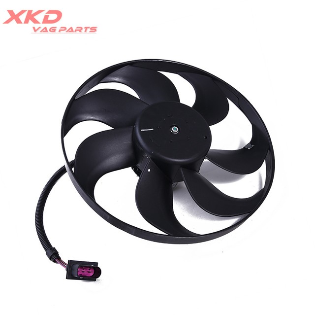1j0959455f 345mm Large Radiator Cooling Fan for VW Golf Jetta AUDI 250 ...