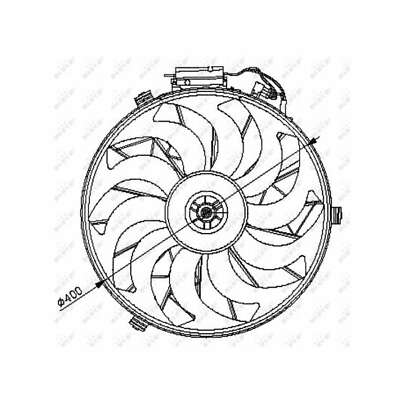 Fits BMW 5 Series E34 525i X Genuine NRF Engine Cooling Radiator Fan ...