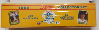 1990 Score Collector Set Baseball Factory Sealed Complete Set (704 ...