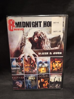 Midnight Horror Collection Slash & Burn (DVD, 8 Movies) 96009131944| eBay