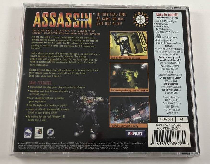 Vintage ASSASSIN 2015 for Windows 95 CD-Rom | eBay
