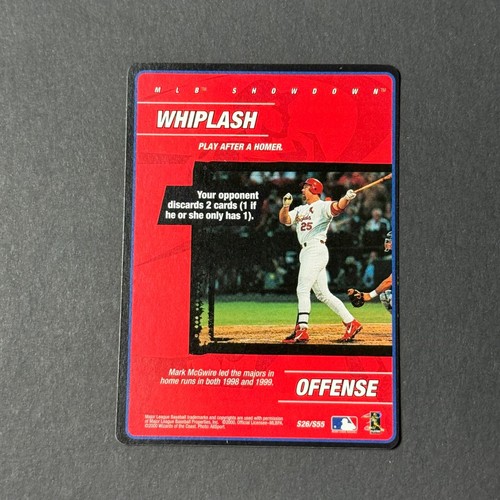 2000 MLB Showdown - Strategy Offense Mark McGwire #S26 for sale online ...
